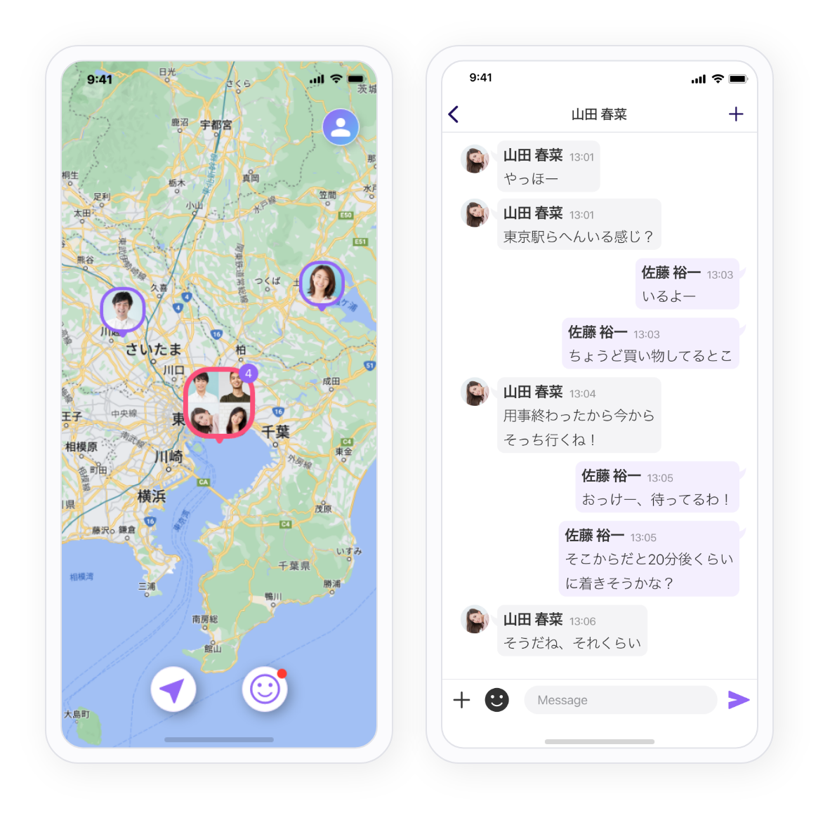 Palmap（パルマップ）｜友達の居場所がわかる位置情報共有SNSアプリPalmap（パルマップ）